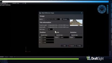 Suporte a arquivos ECW | DraftSight